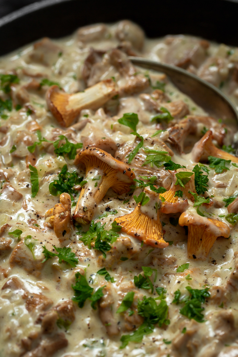 Galbiori cu smantana - LCHF.ro